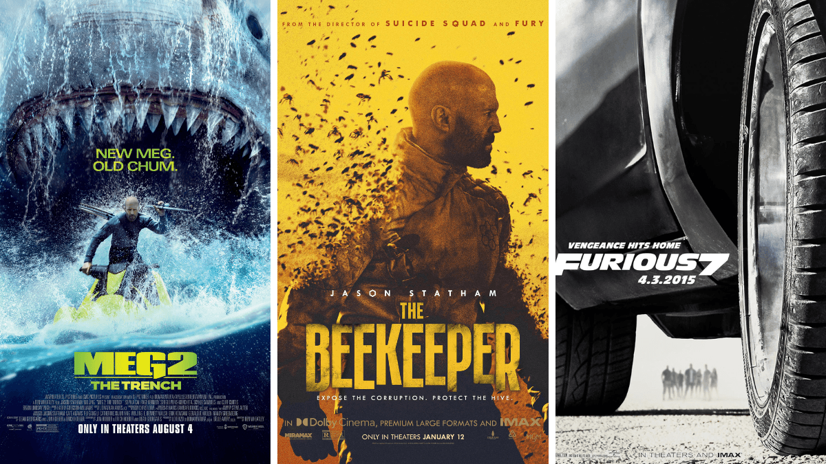 قبل The Beekeeper.. أفضل أفلام جيسون ستاثام الأكثر ربحًا بإيرادات السينما!
