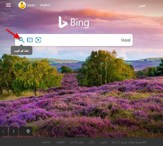 كيفية استخدام بينغ Bing